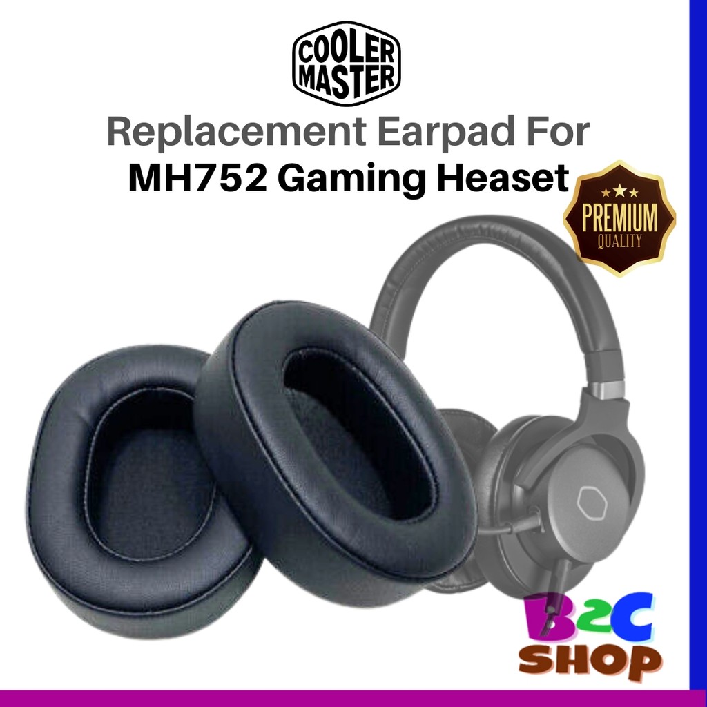 1 Pair Cooler Master MH752 Gaming Headset Compatible Replacement Earpad ...