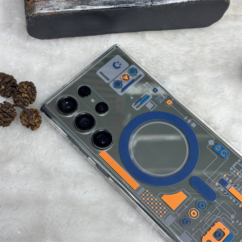 Armor Aesthetic Luxury Casing for Samsung Galaxy S25 Ultra S24 Ultra ...