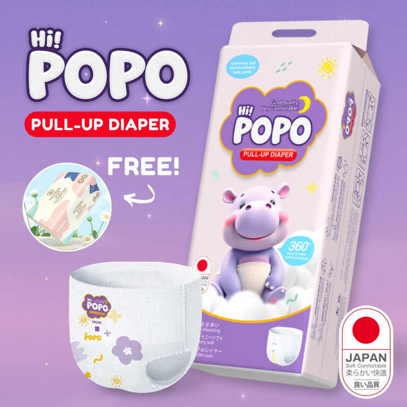 Hi Popo PH 2025 Pull-Up Baby Diaper Disposable Skin Friendly Pant ...