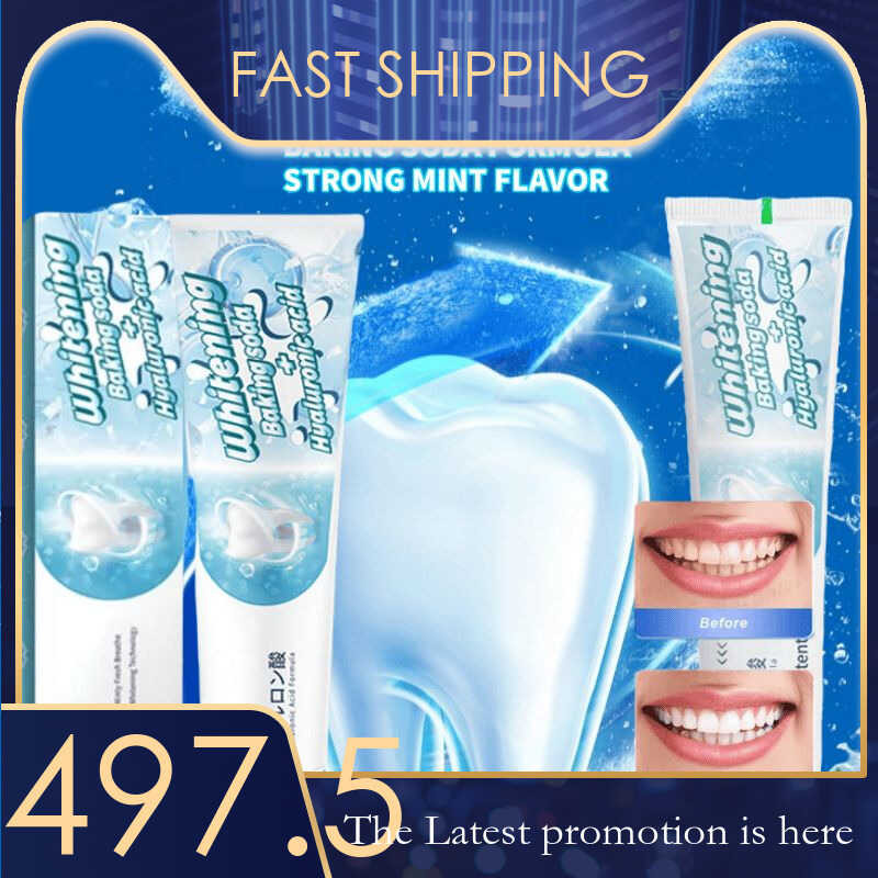 Japanese Teeth Whitening Baking Soda Toothpaste Peppermint Food Graded ...