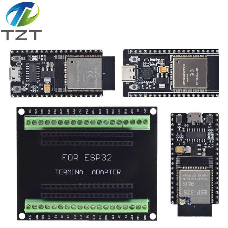 ESP-32S Development ESP32 NodeMCU-32S MICRO/TYPE-C Wireless Module WiFi ...