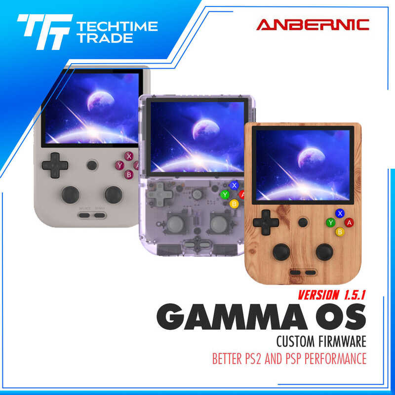 Rg405v ANBERNIC Retro Handheld Gaming Portable Console GAMMA OS 128Gb B | Shopee Philippines