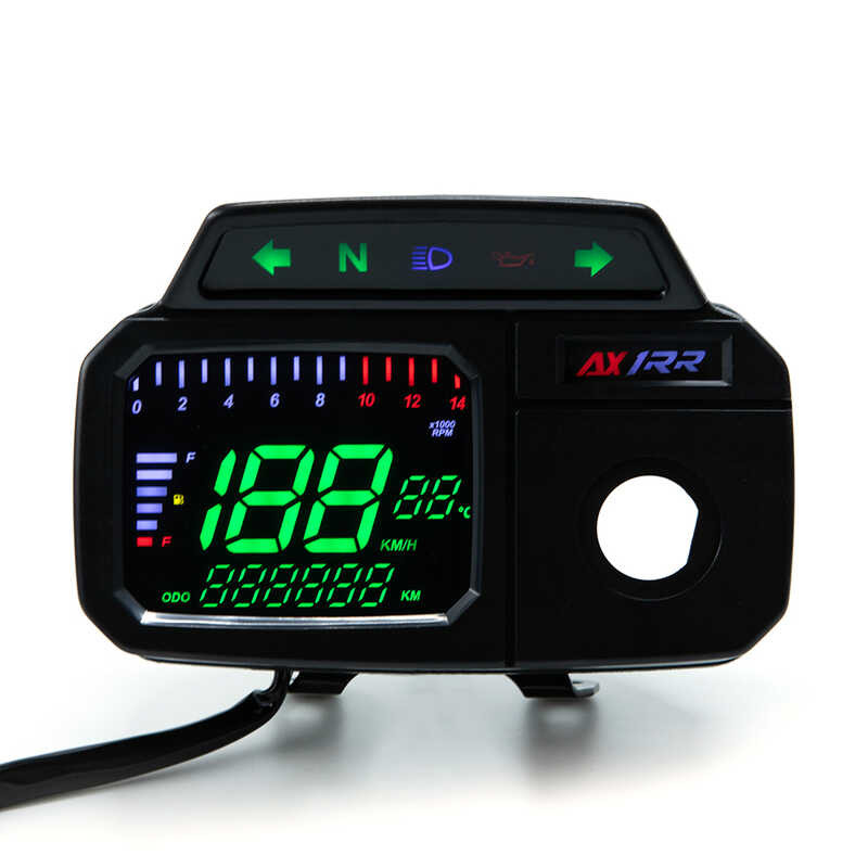 Moto a With RPM 100cc AX 100 Digital Motorcycle Speedometer Meter Gauge ...