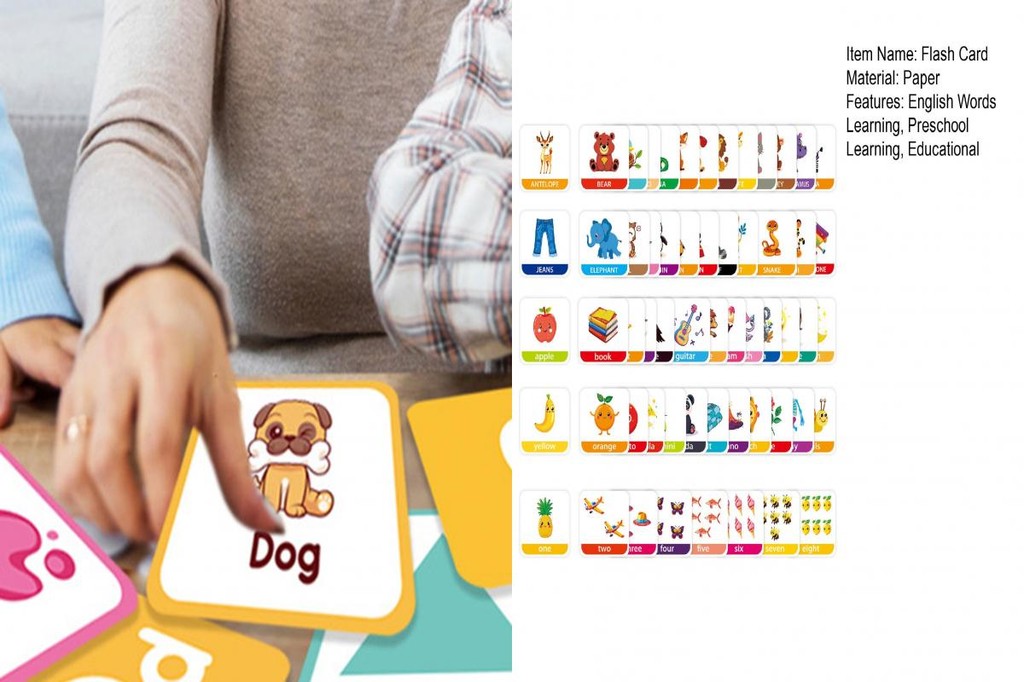 Lingoer| Alphabet Flashcards Fun and Educational Kids Flash Cards Set ...