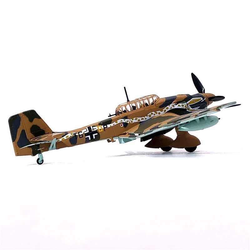 Scale Φ 1/72 Die-Cast Stuka Ju-87 Ju87 Fighter Air Force Diecast Metal ...