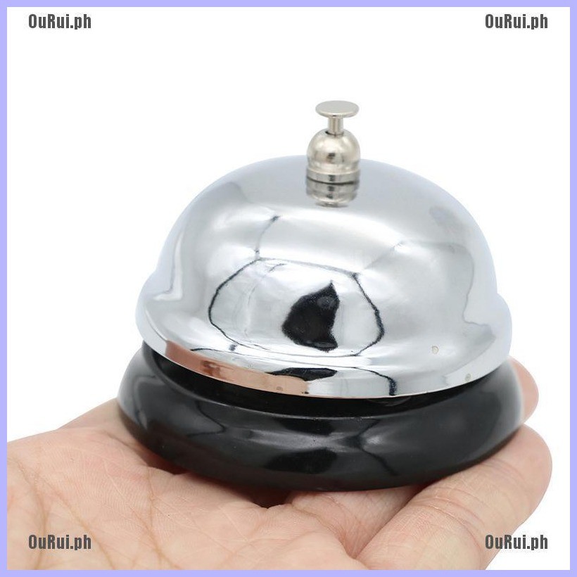 HS Restaurant hotel kitchen service steel bell ring reception desk call ...