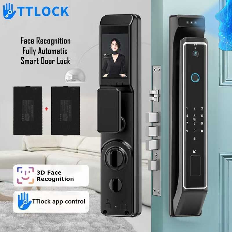 3D Face Recognition Smart TTlock APP Control Digital Electronic ...