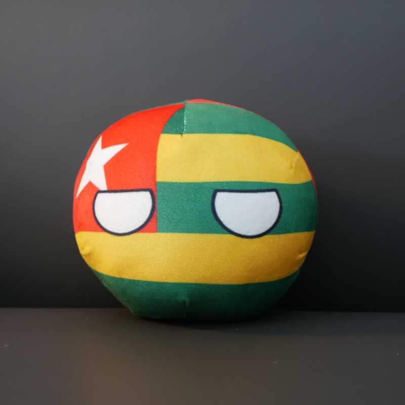 LY Countryballs Plush Doll Angola Ethia Congo Ghana Nigeria Senegal ...