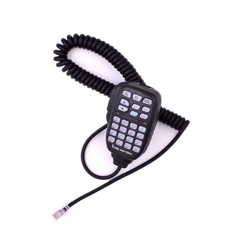 Microphone Hm133v For ICOM Ic2100h Ic2200h Ic2300h Icv8000 HAM Two Way ...