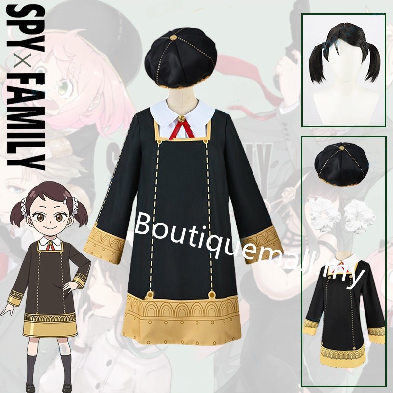 in stock Anime Spy X Family Becky Blackbell Cosplay Costume Wig Eden ...