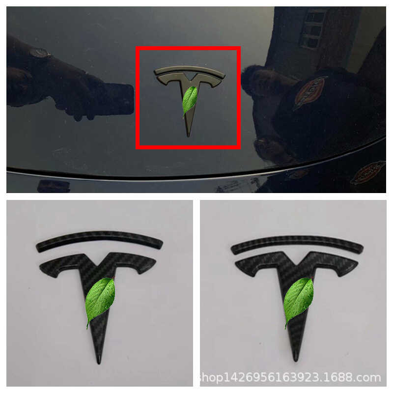 19MODEL S logo modification for Tesla Model S front and rear logo ...