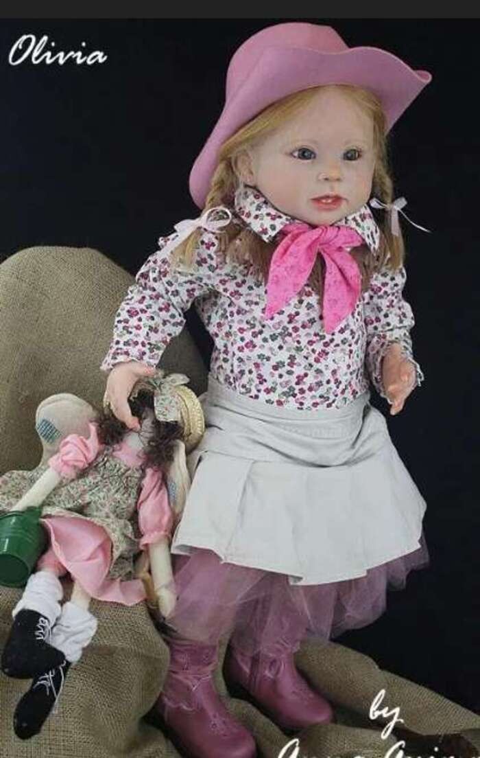 28inch NPK Reborn Kit Bonnie Standing Legs Poseble Limbs Unfunished ...