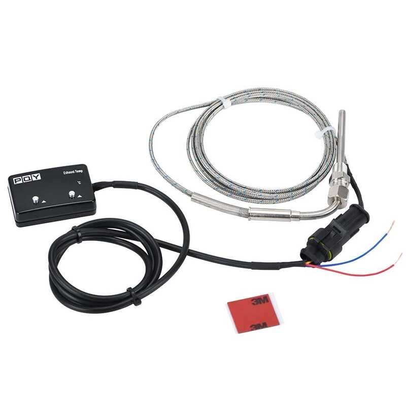 Car Exhaust Temp Gauge Exhaust Gas Meter Digital With Sensor EXT ...