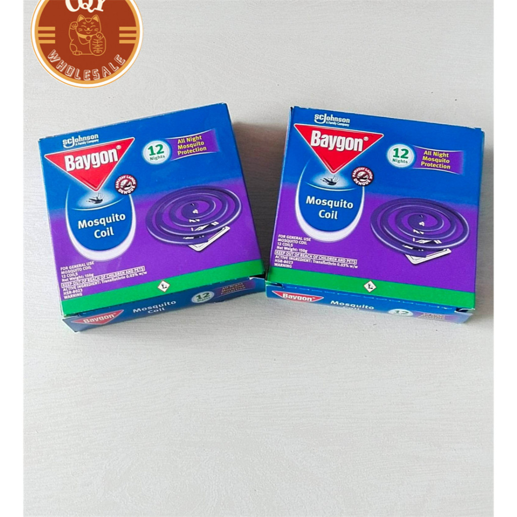 Baygon Katol Mosquito Coil 12pcs per box | Shopee Philippines