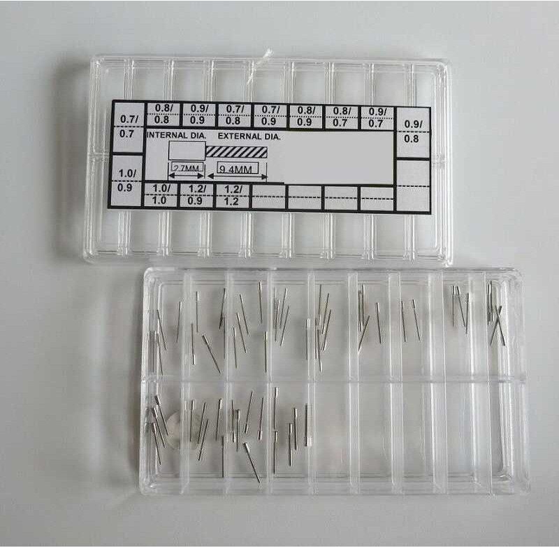 Set Of 65Pcs Crown Extender Part Watch Winding Stem Extenders For Watch ...