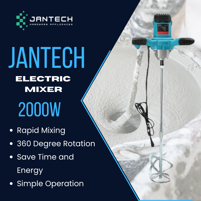 2000W Multifunctional Electric Mixer Blender Cement Concrete Paint ...