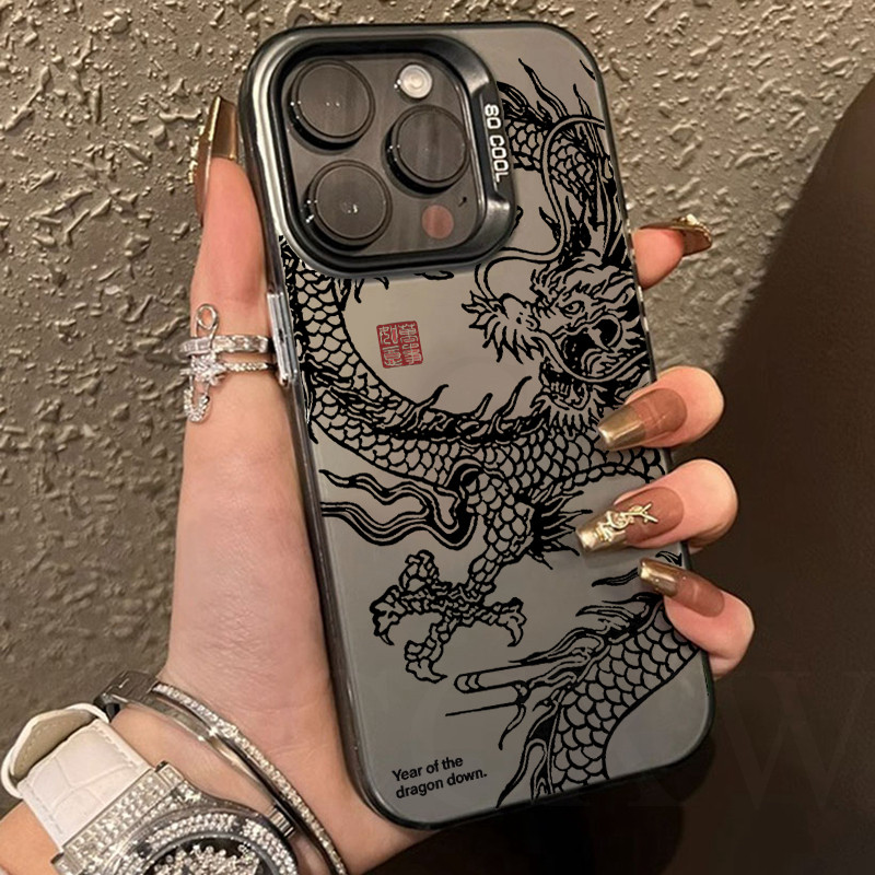 New Luxury Laser Eastern myths legends Chinese dragon Phone Case For ...