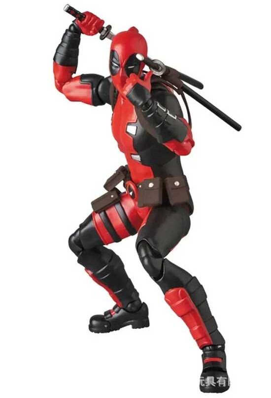 New 2024 Mafex 082 16cm X-Men Anime Deadpool Action Figure Comic ...