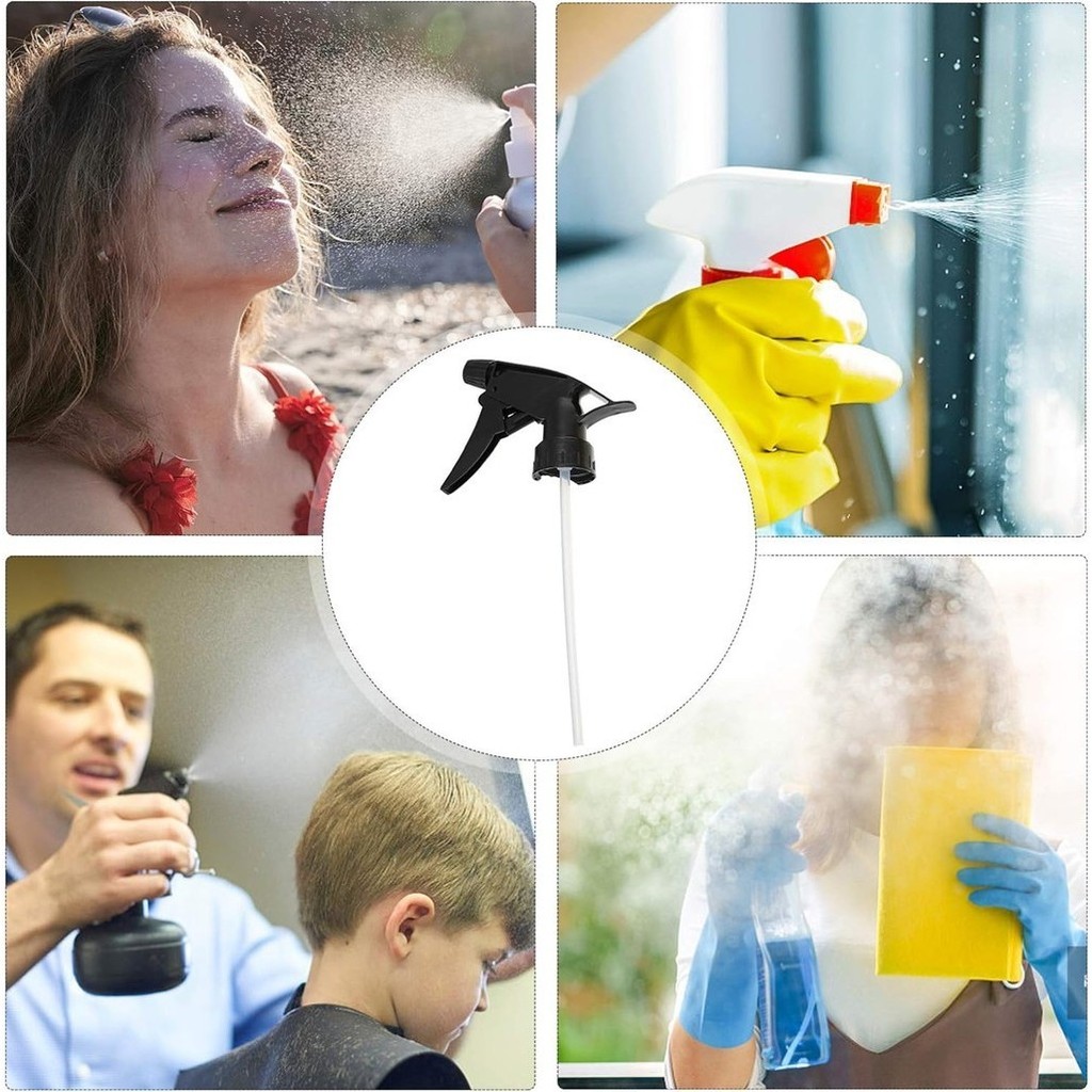 5PCS/Set Universal Spray Bottle Replacement Nozzle Mist Stream Sprayer ...