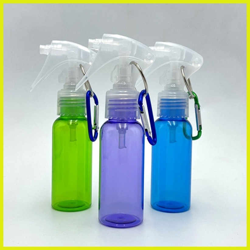 COD Transparent Moisture Atomizer Bottle Alcohol Spray Bottle 60ml Fine ...