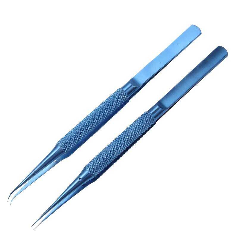 Microscopic tweezers, surgical tools, ophthalmic plastic surgery ...