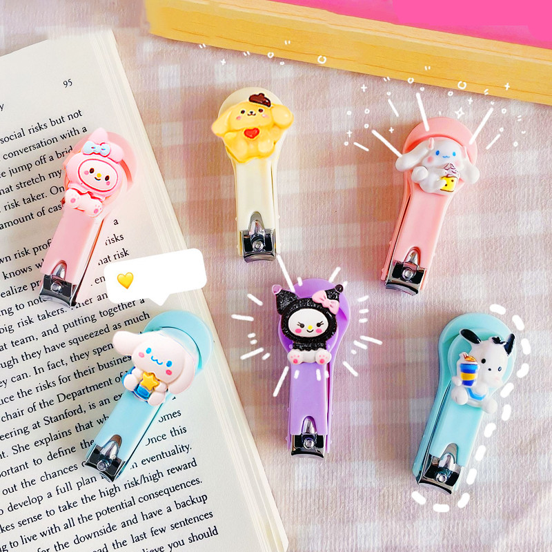 Cute Cartoon Nail Clippers Cutter Trimmer Manicure Tools Penyepit Kuku ...
