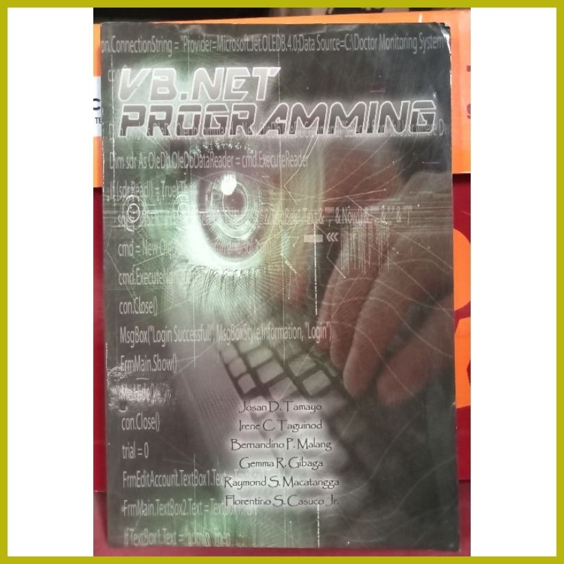 VB NET Programming by Josan Tamayo | Shopee Philippines