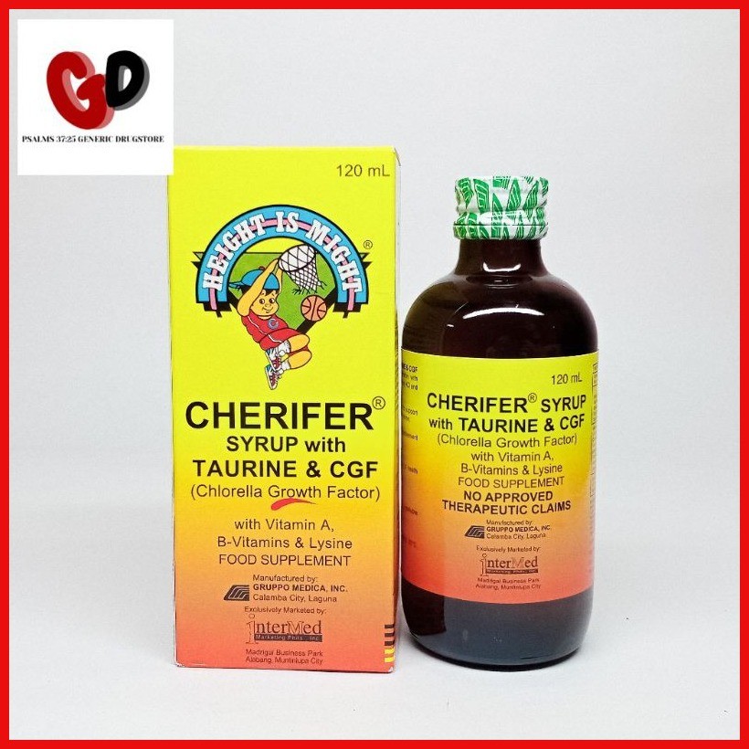 Cherifer Syrup, Cherifer drops, Cherifer Forte, Cherifer w/ Zinc ...
