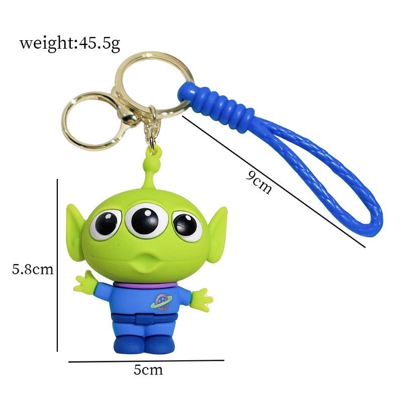 Toy Story Keychains Characters Like Buzz Lightyear and Woody Colorful ...