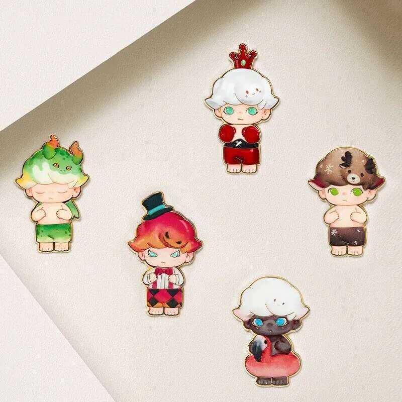 POP MART DIMOO Retro Badge Series Blind Box Toys Mystery Box Original ...