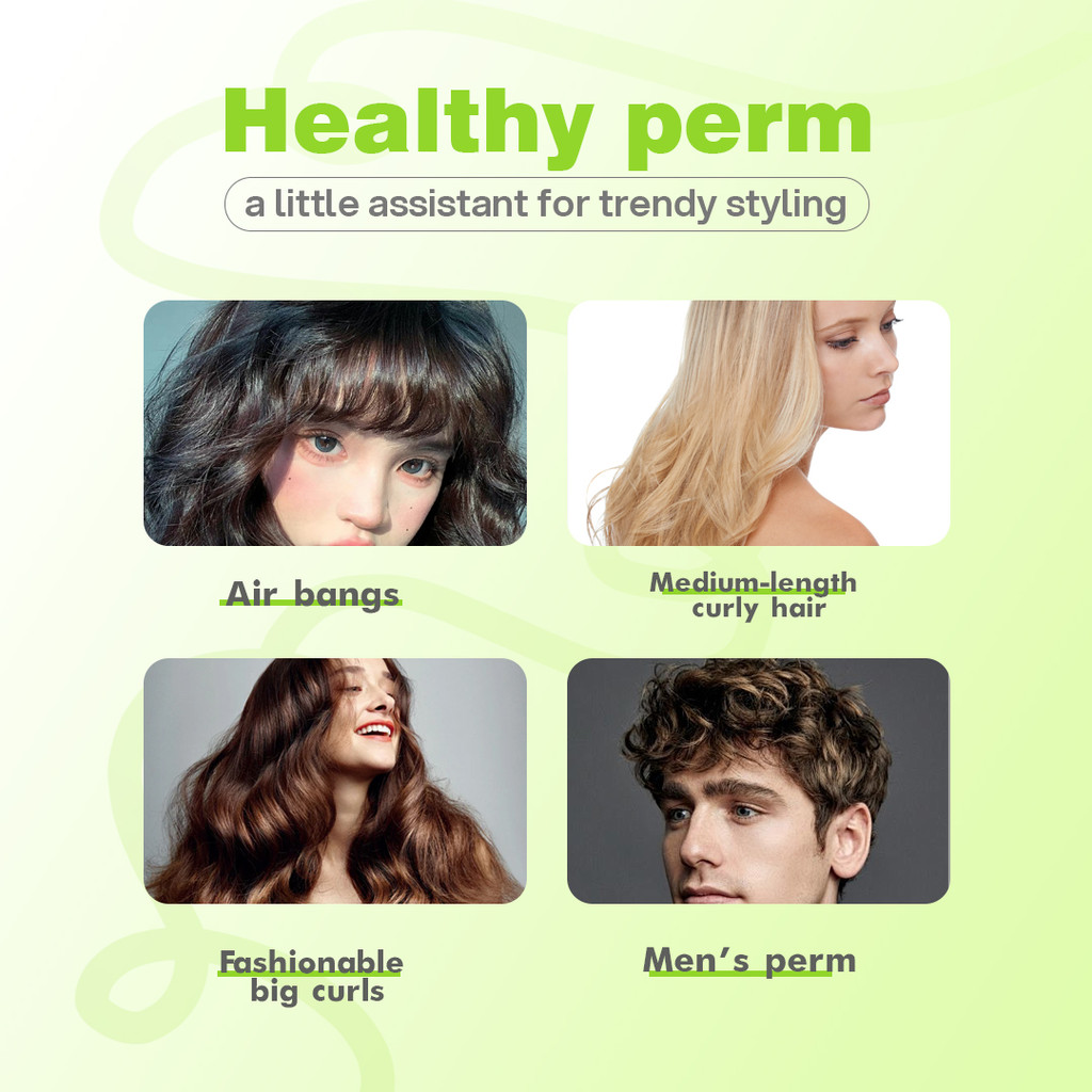 Bremod Collagen Cold Wave Hair Curling Curls Styling Fashionable Long ...