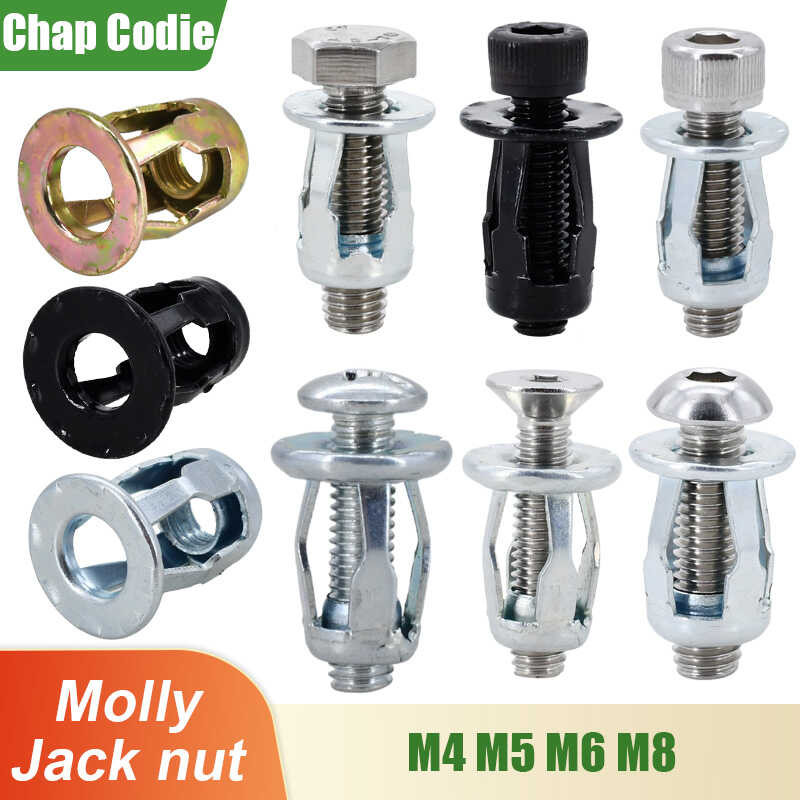 M4 M5 M6 M8 Petal Shape Molly Jack Nut Expansion Rivet Nuts Metal Panel ...