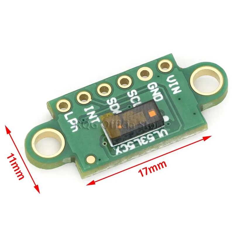 VL53L5X V2 TOF Wide Field Time of Flight Multi Area Laser Ranging Sensor Module VL53L5CX with C ...