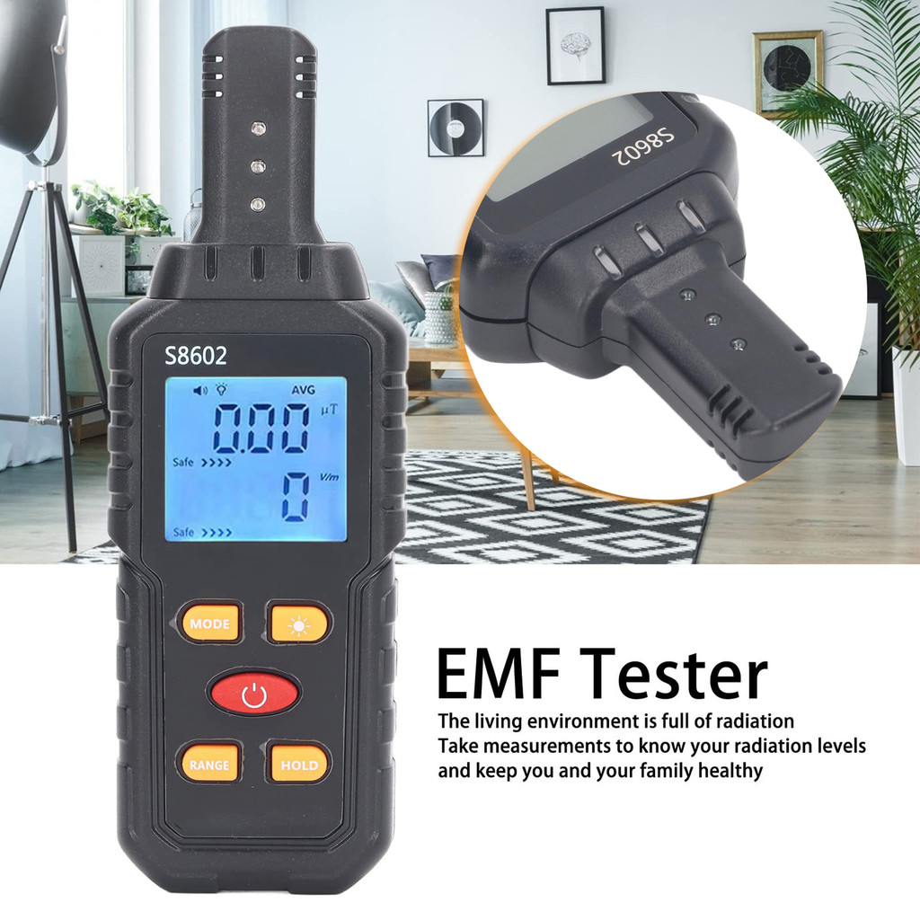 Portable Electromagnetic Field Radiation 3 In 1 Meter EMF Detector For ...