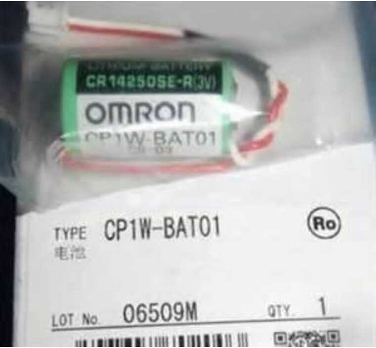 OMRON Original Cp1w-Bat01 PLC Lithium Battery Cp1e Dedicated Before ...