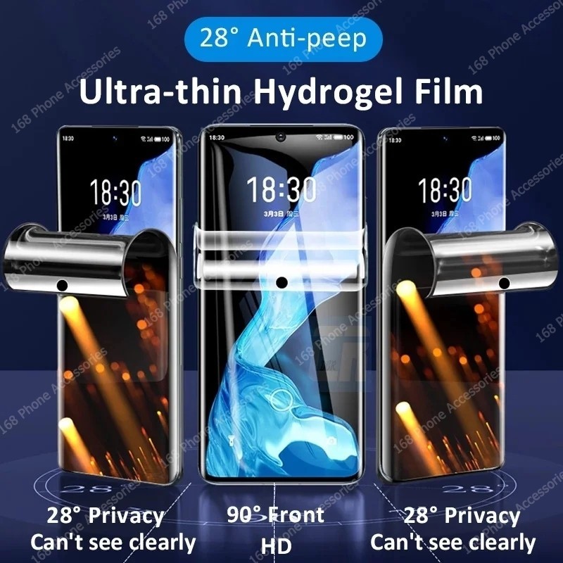 Honor X9C X9B X9A 5G Privacy Hydrogel film 2in1 Anti Spy Honor 400 Magic 7 Pro X9C Smart 5G ...