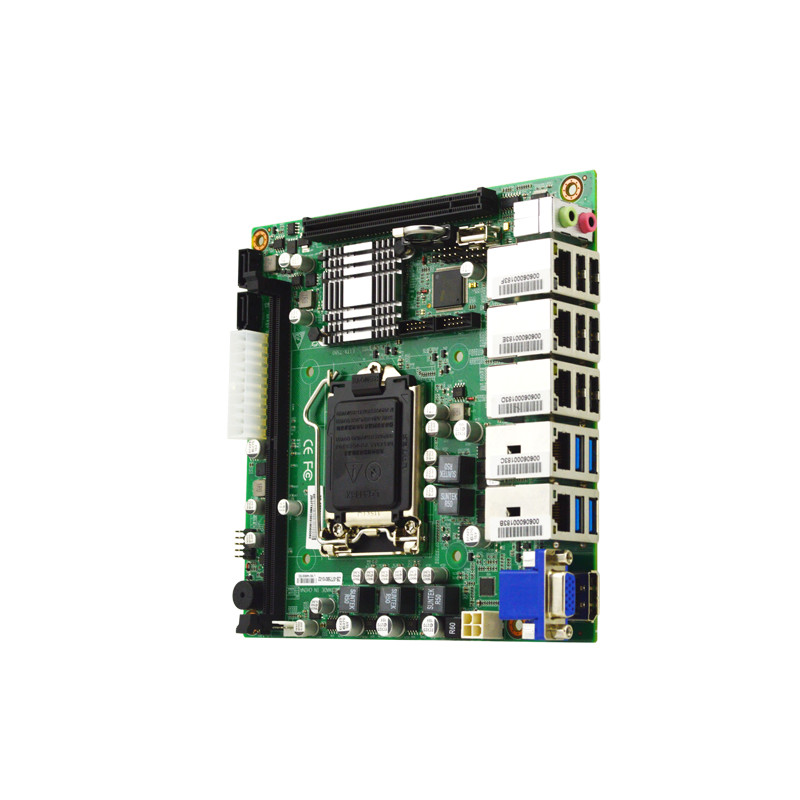 Mini ITX motherboard EITX-7580 Intel 6th 7th Gen CPU LGA1151 DDR4 Memory computer server ...