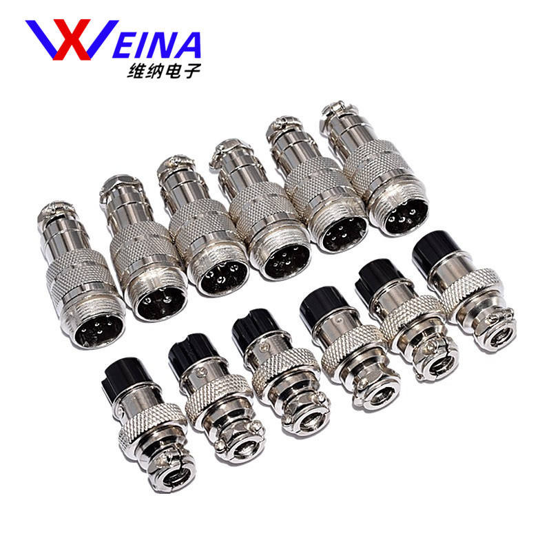 Gx12 2-Core 3-Core 4-Core 5-Core 6-Core RS765 Aviation Plug Socket Wire ...