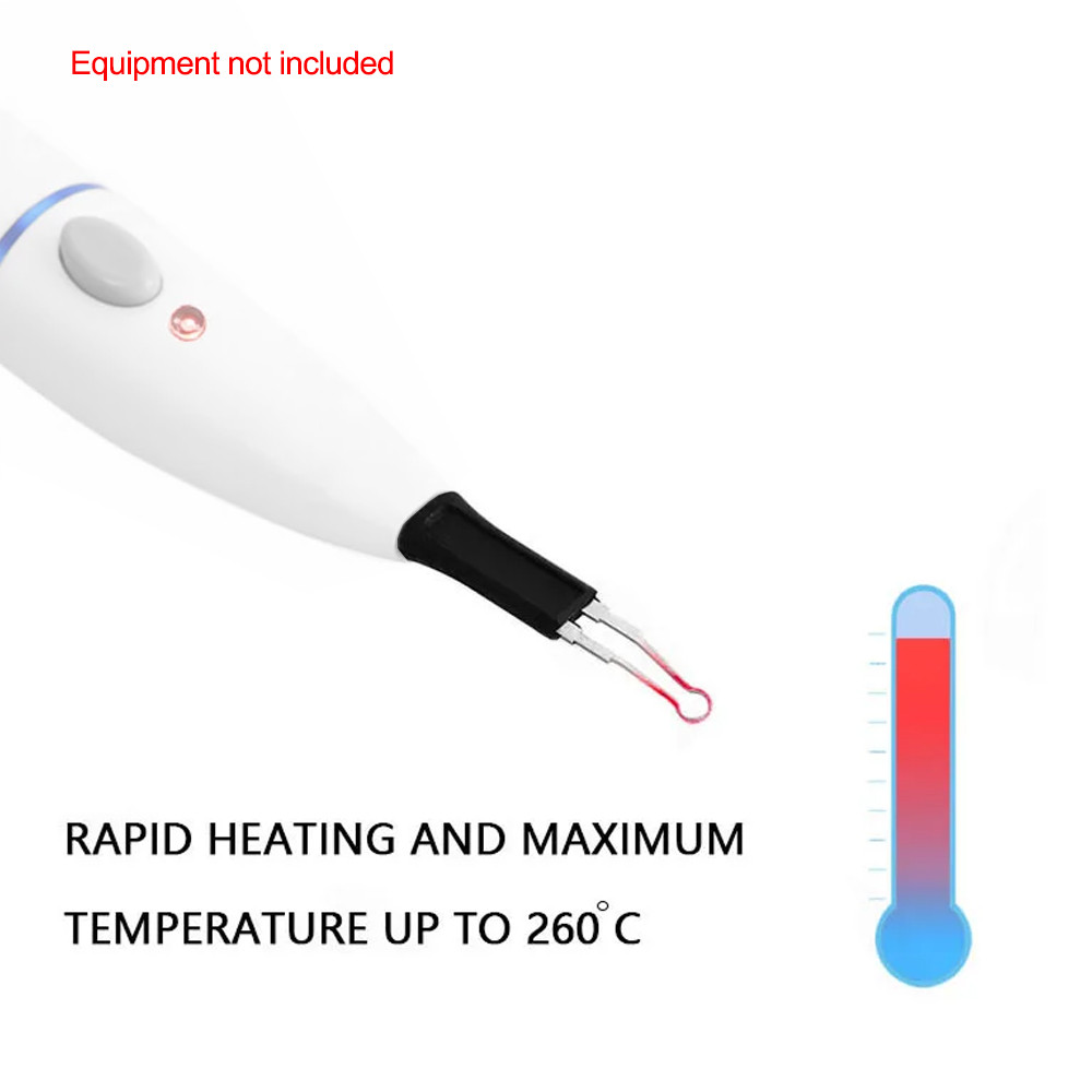 Autoclaved 4Pcs/Pack Dental Heated Gutta Cutter Tips for Gutta Percha ...