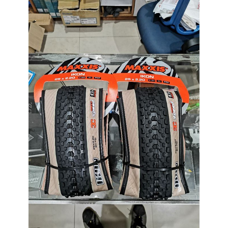 Maxxis Ikon 27.5/29 Skinwall/Tanwall EXO TR Tires/Price is per piece | Shopee Philippines