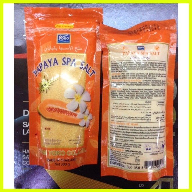 Yoko salt scrub sachet | Shopee Philippines