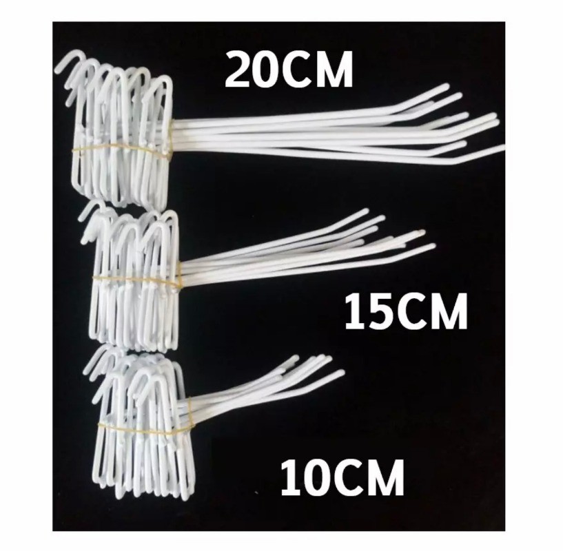 10pcs Screen Hook Coated Wire Hook Home Living Organizers Store Screen ...