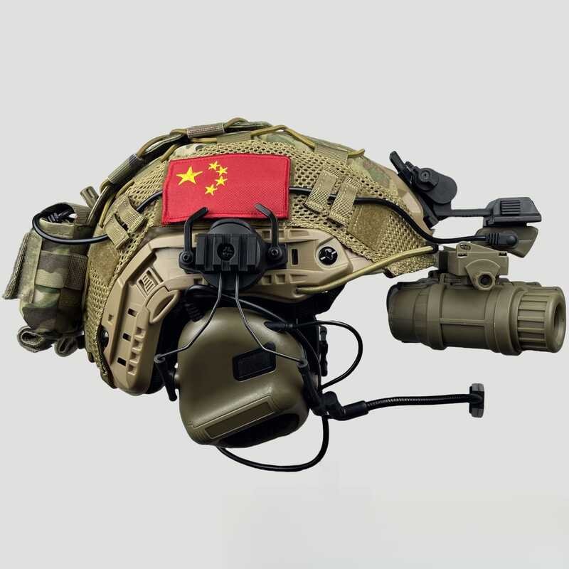 Complete set of fast tactical helmets, special forces soldiers, cosplay ...