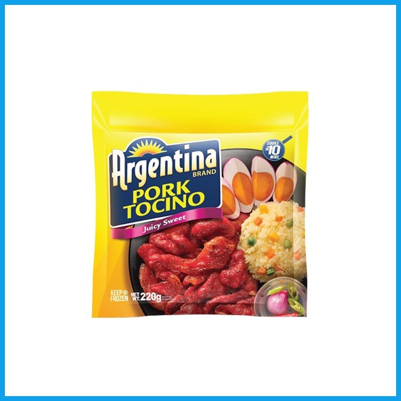 Argentina Pork Tocino 220G | Shopee Philippines