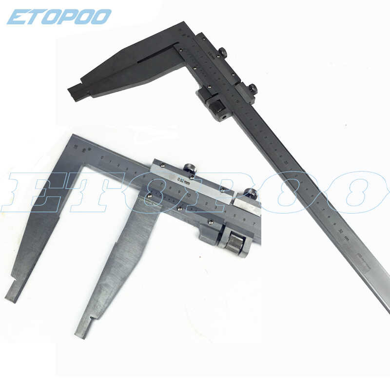 0-300mm 3 12inch na may 150mm Long Jaw Steel Vernier Caliper Metal ...