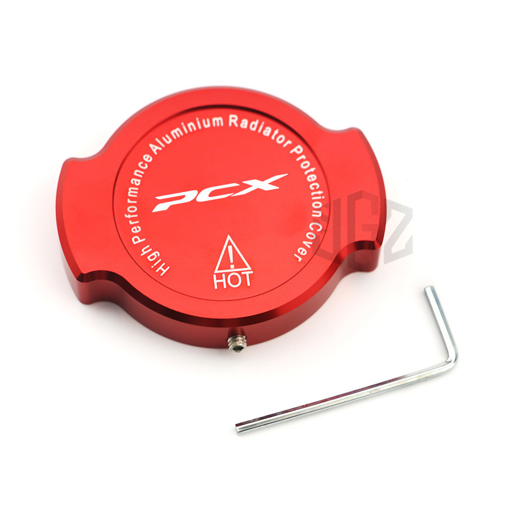 For HONDA PCX150 PCX160 Motorcycle Coolant Radiator Cover CNC Water ...