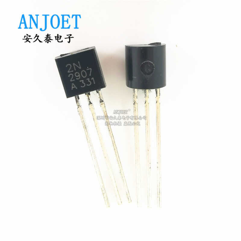 Directly inserted transistor 2N2907 2N2907A TO-92 0.8A/60V PNP power ...
