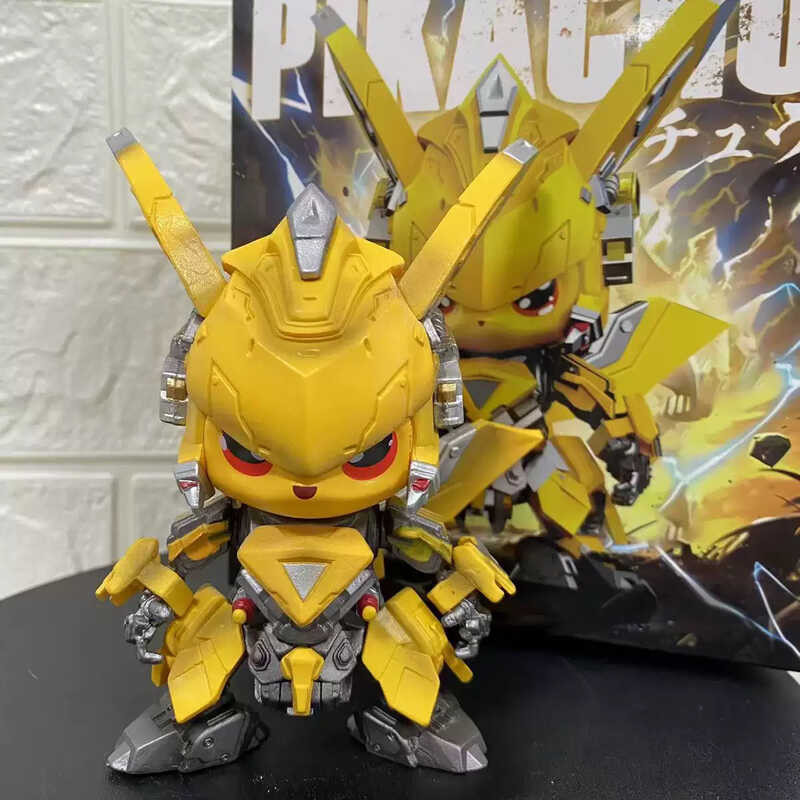 Transformers Pikachu cosplay Bumblebee transformable toy model figurine ...