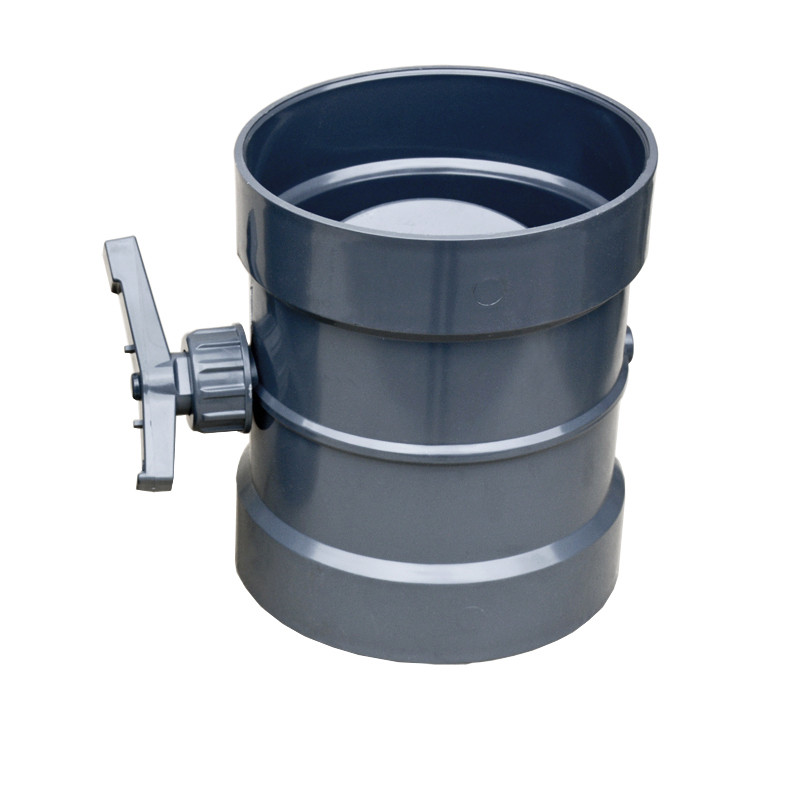 PVC air valve socket butterfly valve plastic air volume regulating ...