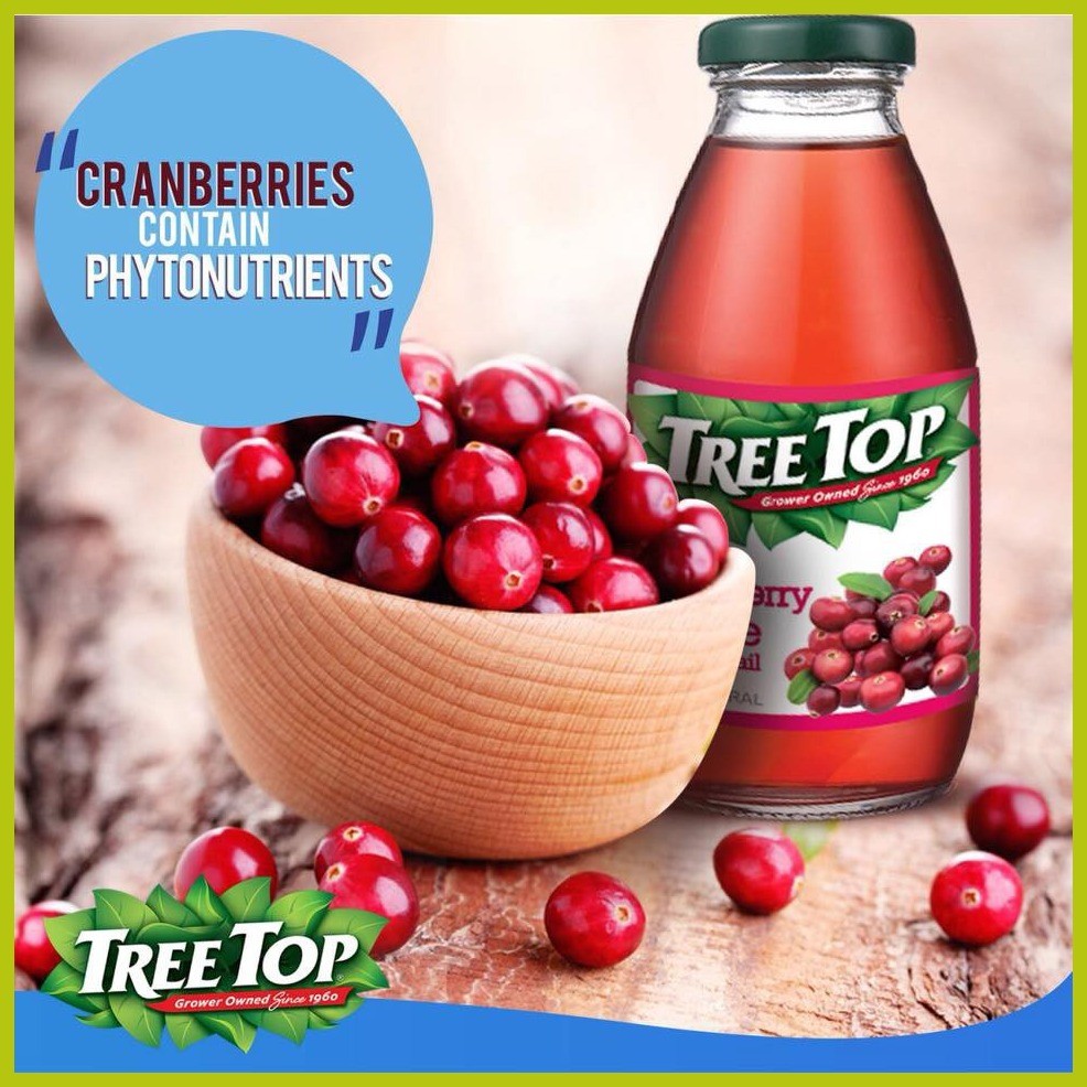 ∬ ∨ Treetop 100% Cranberry Juice Cocktail 300ml | Shopee Philippines